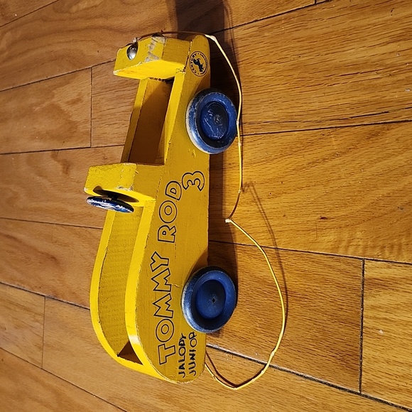 century thoroughbred toys | Toys | Jalopy Junior Wooden Yellow Car ...